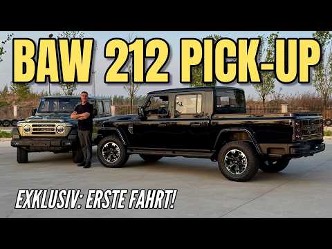 Neuer BAW 212 Pick-up für Europa - Pick-up Trucks