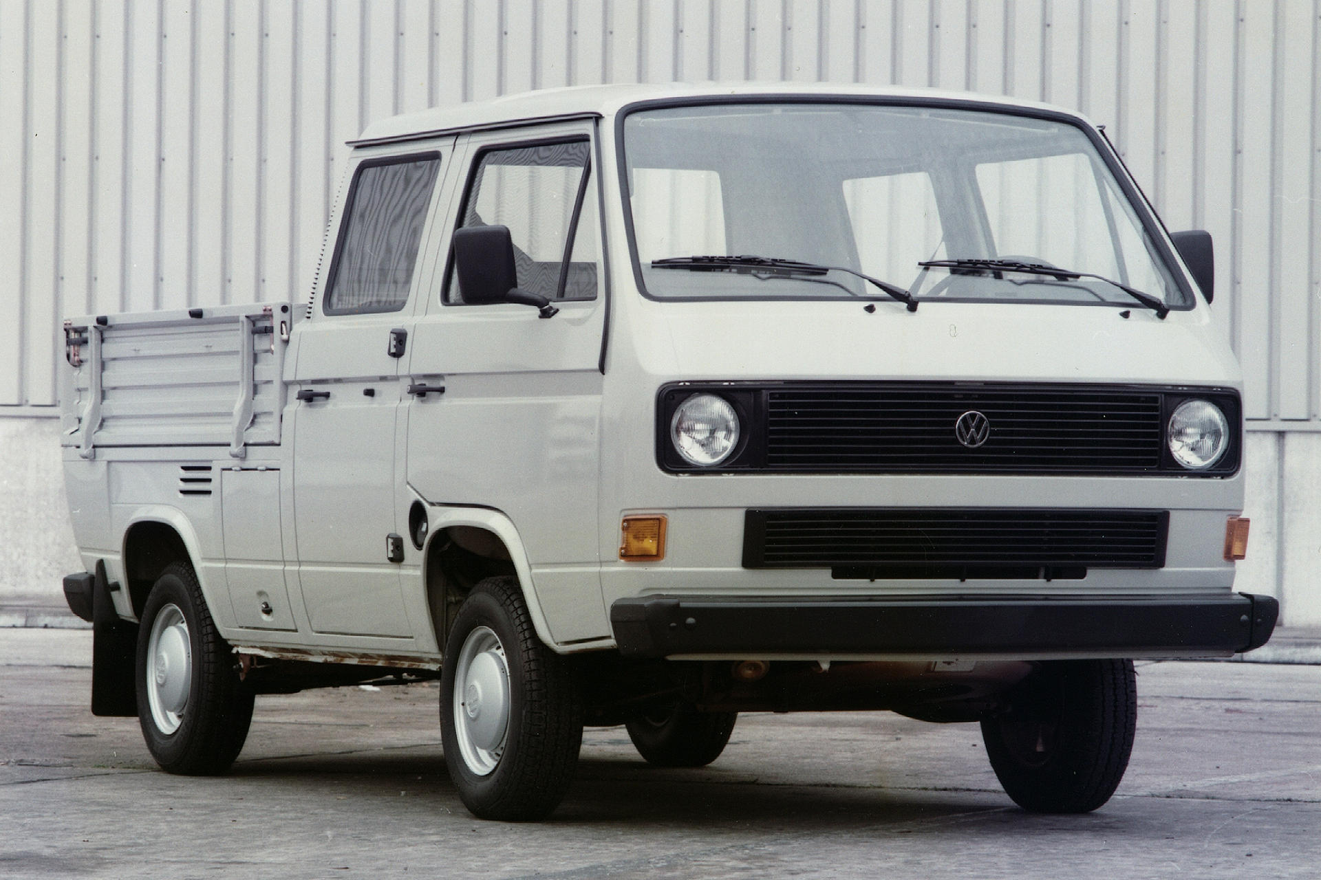 VW T3 Pick-up Dopellkabine - Front - Pick-up Trucks