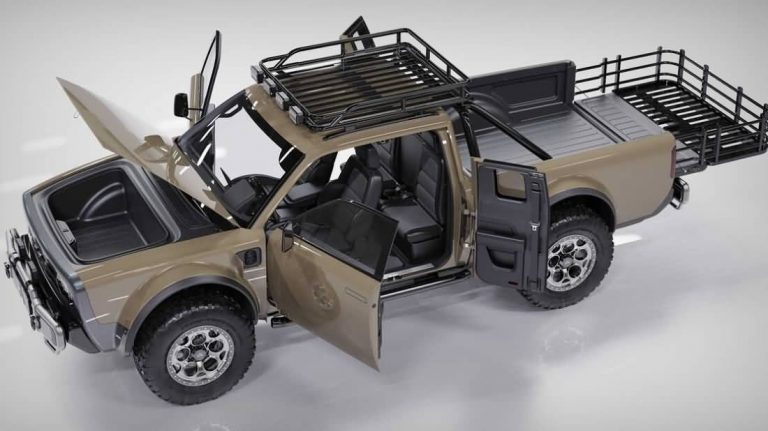 Das neue E-Pickup Wolfsrudel von AMC - Pick-up Trucks